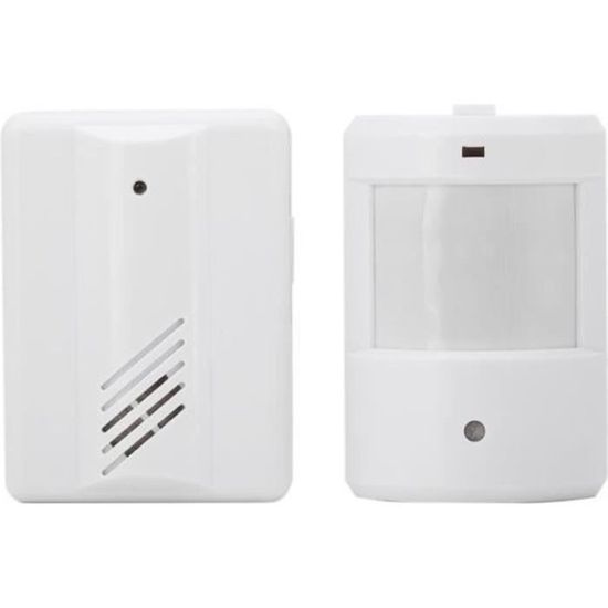 Carillon Sonnette Sans Fil - ATian - Détecteur de Mouvement Infrarouge ...