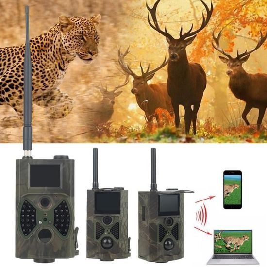 MISS HD HC-300M Caméra de chasse Infrarouge numérique Vidéo IR Cam 940NM MMS GPRS 12M ...