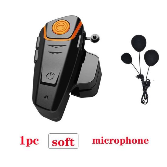 Oreillette Bluetooth - BT-S2 - Communication moto - Rechargeable USB ...