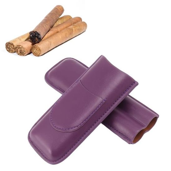 CES Étui À Cigares Élégant Vintage Fabriqué À La Main Mince Portable 2 ...