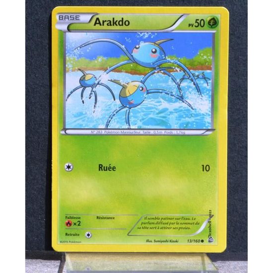 Carte Pokémon 13-160 Arakdo Série XY05 - Primo Choc NEUF FR - Cdiscount ...
