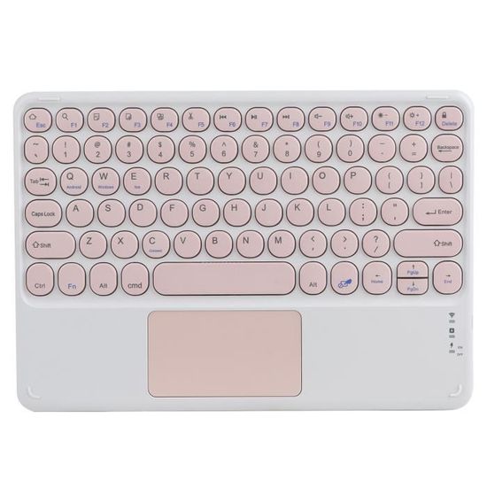 Tbest Clavier sans fil Clavier Bluetooth Pavé Tactile Capuchon de ...