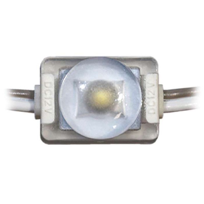 Mini Module LED 0,3W DC12V IP68 pour Caissons Lumineux Blanc Jour 7000K ...
