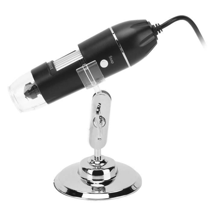 Mini Microscope Usb Microscope Numérique Portable Fil Avec 8 Lumières ...