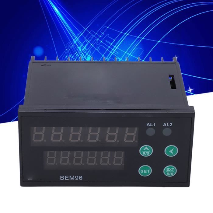 BERM 96*48mm 6-digit industrial line digital display counting timer meter counter (voltage 100 ...