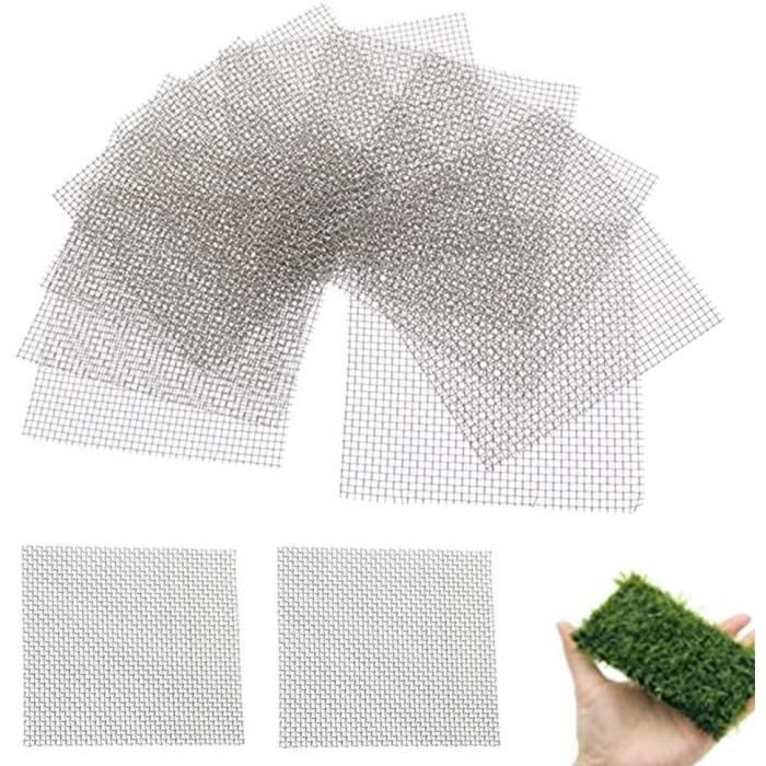 12 Pièces Grillage en Acier Inoxydable,Grillage Maille Fine,Grillage ...