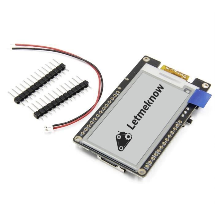 Carte de developpement ESP32 E-Paper E-Ink 2,13' LILYGO® TTGO T5 V2.3 ... Carte de developpement ESP32 E-Paper E-Ink 2,13' LILYGO® TTGO T5 V2.3 ...