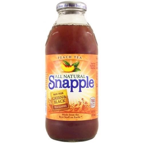 Snapple Peach Tea 16 FL OZ (473ml)-6 Bottles[Import US] - Cdiscount Au ...