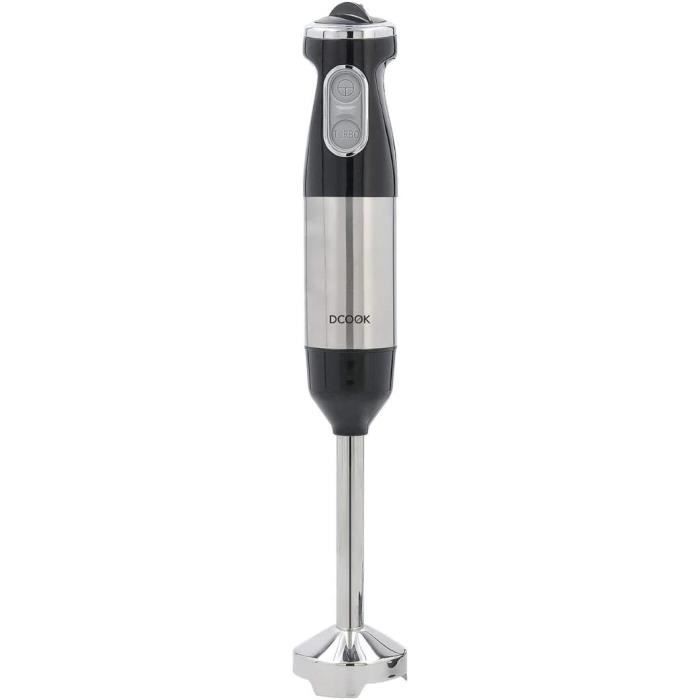 Mixeur à Main DCOOK - 750 W - Corps et tige en acier inoxydable - Lames ...