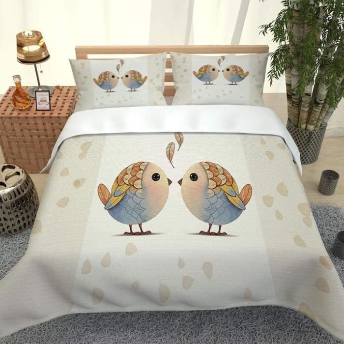 3D Parure de lit Housse de Couette Parure de Lit Housse de Couette ...