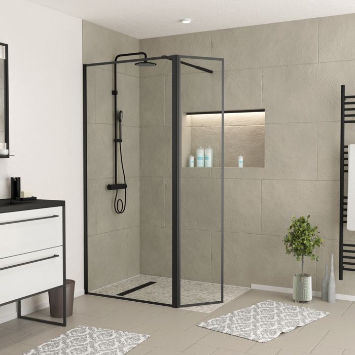 Paroi De Douche Avec Volet Pivotant