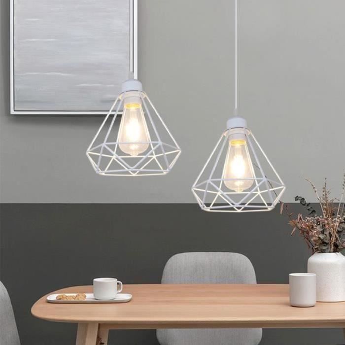 Lustre - Suspension Suspension Lustre Industrielle E27 Plafonnier Lampe ...