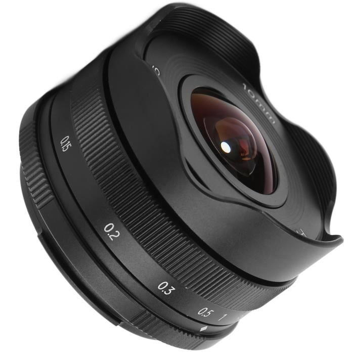 Objectif Fisheye Ultra Grand Angle 10mm F5.6 NEX - MOH - pour A3000 ...