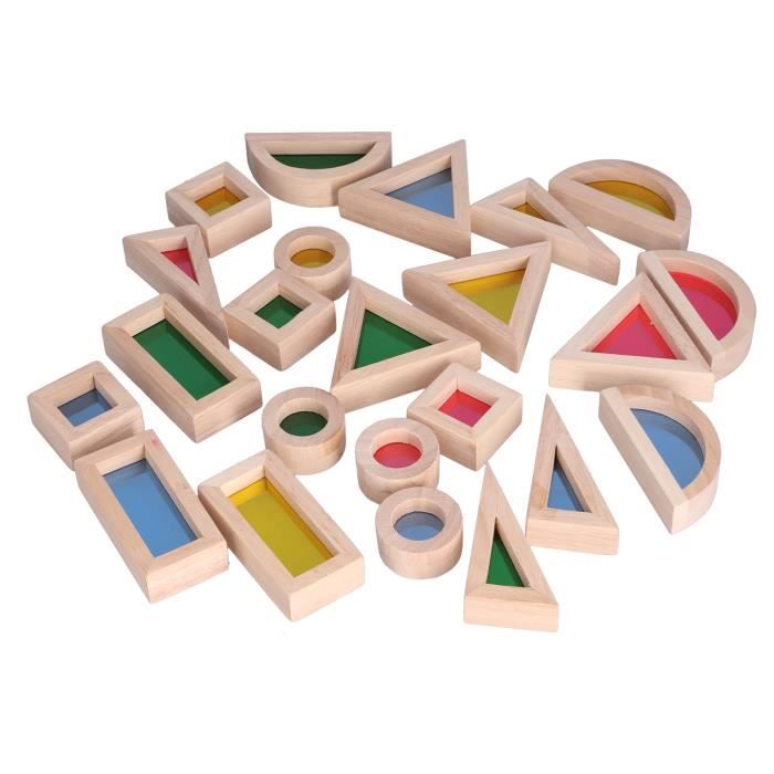 Fafeicy blocs de construction en bois Blocs de construction acryliques ... Fafeicy blocs de construction en bois Blocs de construction acryliques ...