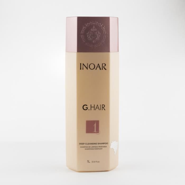 Inoar Professional G Hair | Step 1 Shampooing Clarifiant |1000 ml ...