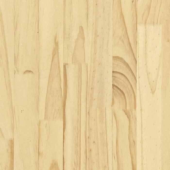 1 PCS - Table de chevet en Bois de pin massif avec 1 Porte et 1 Tiroir ...