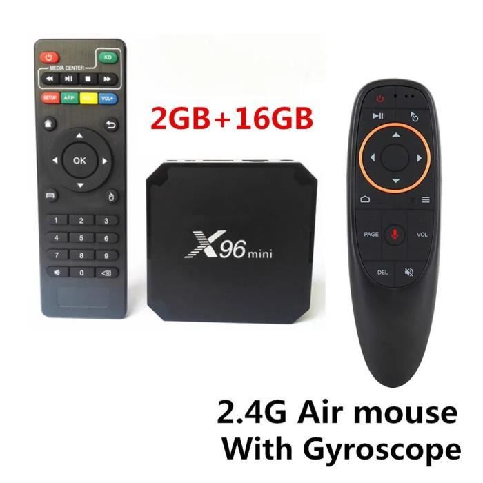 Boîtier TV Android - RNCYN - X96 mini - Amlogic S905W2 - 2 Go RAM - 16 Go ROM - 4K - Cdiscount ...