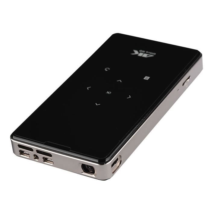 SALALIS 4K DLP Micro Projecteur 2.4G WiFi 1000: 1 Projecteur vidéo avec ...