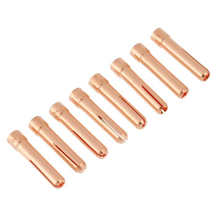 Buses à gaz en alumine Coupes Collets Kit d'accessoires pour torche de ...