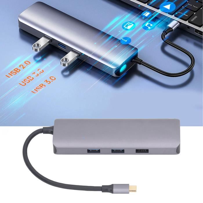 LSS Hub de type C Station d'accueil multiport Plug and Play haute ...