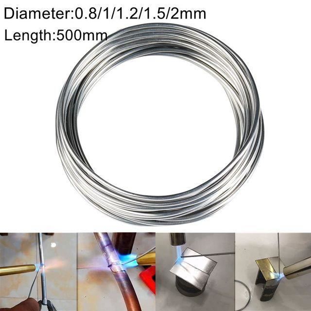 BAGUETTE TIG,1mm-50cm--Tiges de soudage universelles en cuivre aluminium Fux, fil de soudure ...