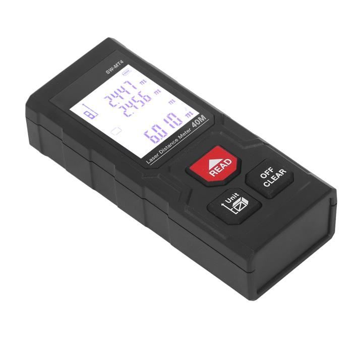 Tbest Télémètre laser Laser Distance Mètre Millimètre Niveau Précision ...