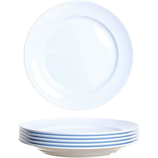 Gastro Assiette Plastique 6 Pieces24 ...