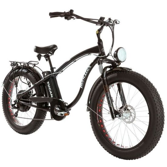Vélo électrique MONSTER 26 BLACK LIMITED - Cdiscount Sport