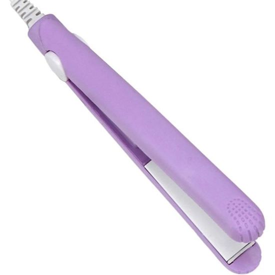 Fer À Lisser 2 En 1 - Cheveux Bouclés Et Lisses - Chauffage Portable En ...