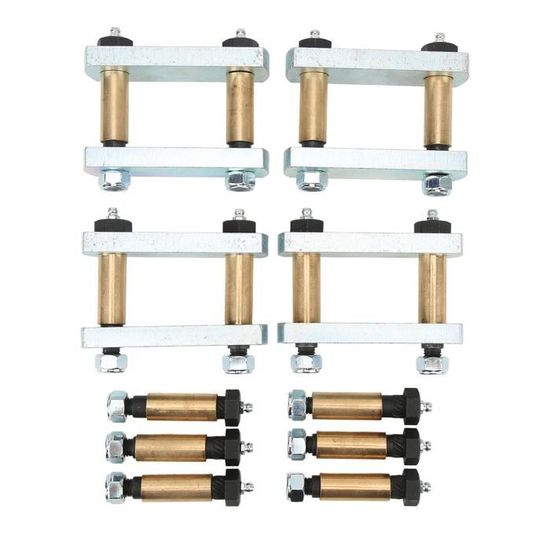 Qiilu Kit de manille de levage Kit de Manille Robuste Kit D'Essieu de ...