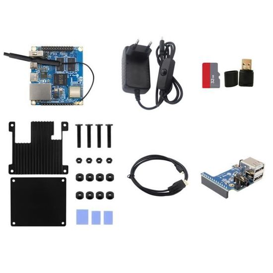 For Orange Pi Zero 2 Development Board Kit+HD Cable+32G Card EU Plug - Cdiscount Informatique