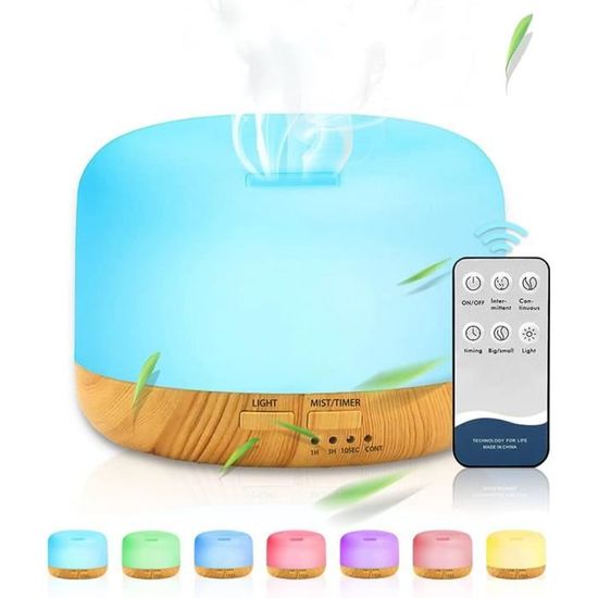 Diffuseur Huiles Essentielles, Humidificateur Électrique D'Air ...