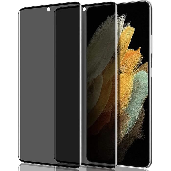 Verre Trempé Pour Samsung Galaxy S20 Plus [[2 Pièces]] Anti Espion