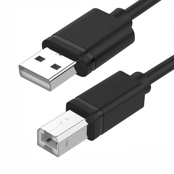 Câble d'Imprimante USB-A vers USB-B mâle à mâle Noir 5M pour CANON MG ...