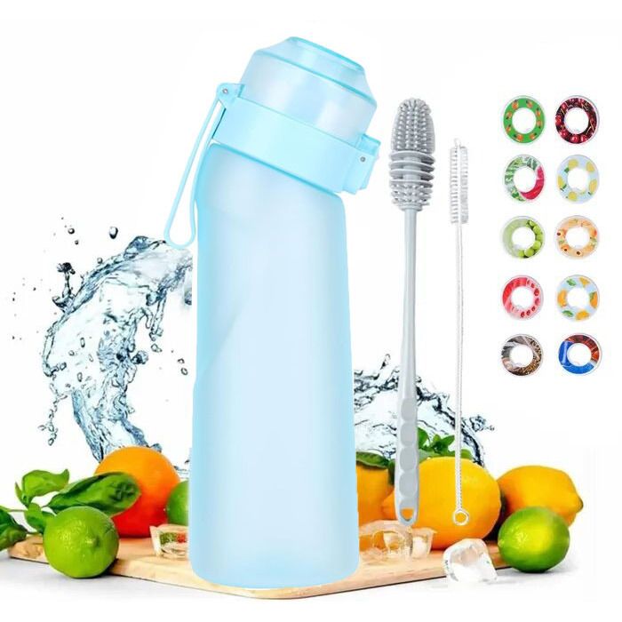 Air Gourde, avec 10 Pods, 650ML, Bouteille d'eau parfumée, Gout Fruité ...