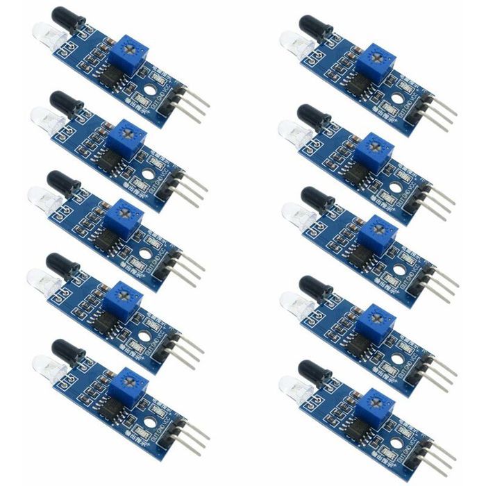 Module capteur infrarouge obstacle 3 fils pour robot Arduino – 10 ...