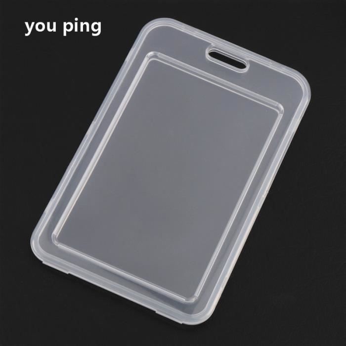 Porte-badge - Transparent - Carte de bus - Couleur transparente - Pour ...