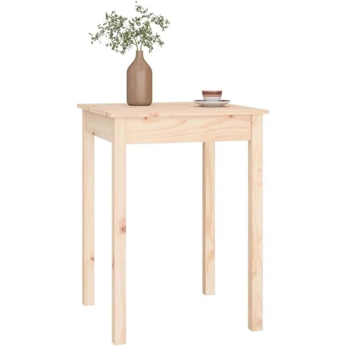 Table À Manger Bois Table De Restaurant Table À Dîner Meuble De Cuisine ...