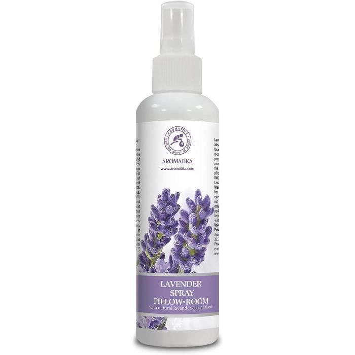 Spray Lavande aux Huiles Essentielles Pur Naturel 250ml - Idéal Spray d ...