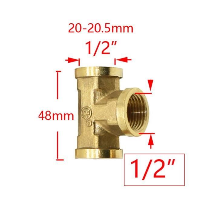 Tuyau d'arrosage,Séparateur d'eau en laiton 1-4 "1-2 3-4 1 pouce,connecteur de filetage femelle ...