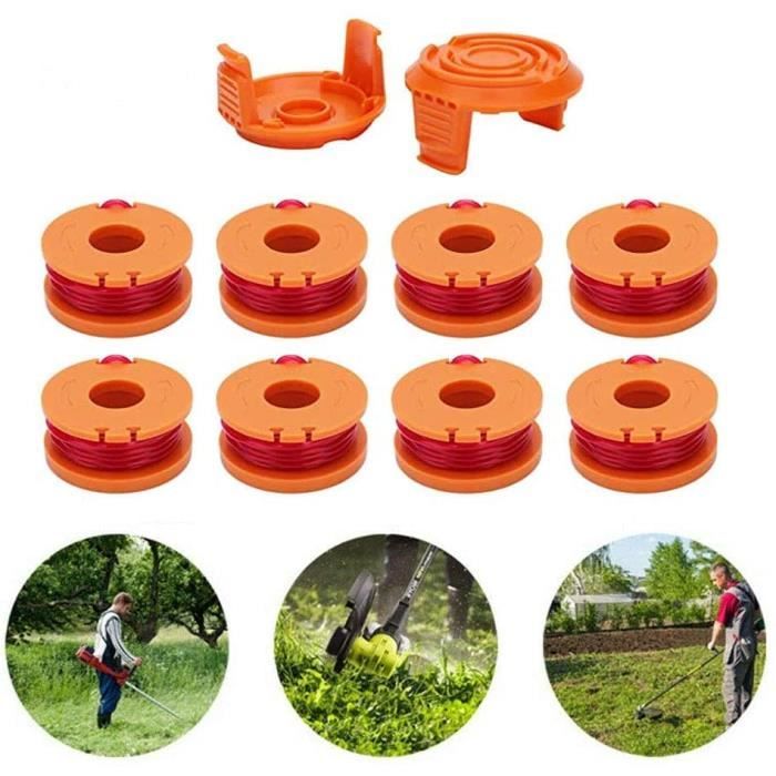 Bobines pour Coupe-Bordures,Bobine de fil de rechange,Ligne de bobines de rechange,avec 10 ...