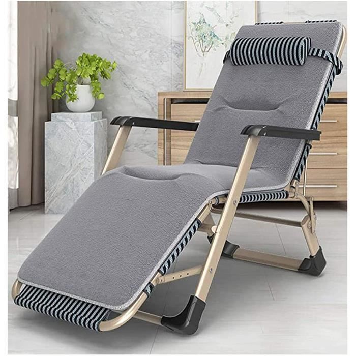 Chaise Longue Pliante Chaise Longue Lit Simple Siesta Chaise Pliante en ...
