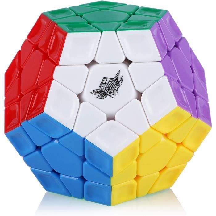 Megaminx Speed Magic Cube 3X3, Stickerless Cube Magique Pentagonal De ...