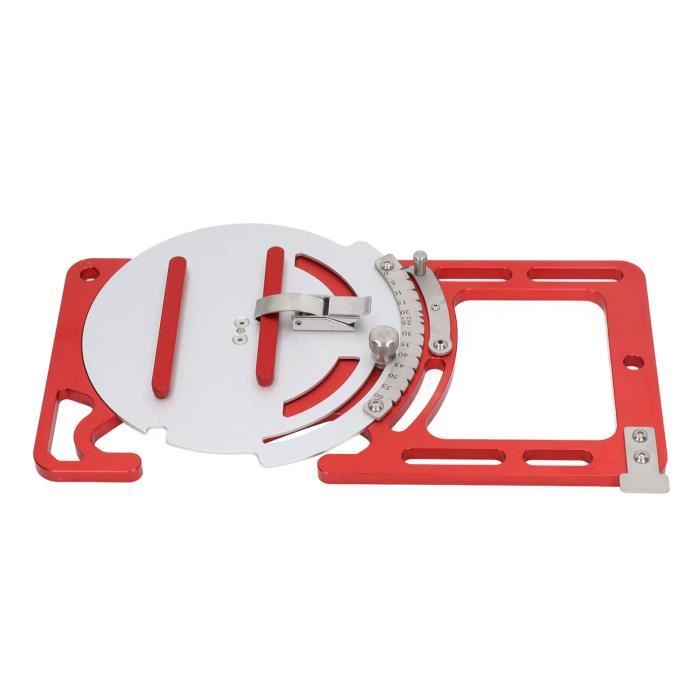 DEX Rail de guidage carré en métal ajustable pour scie électrique de ...