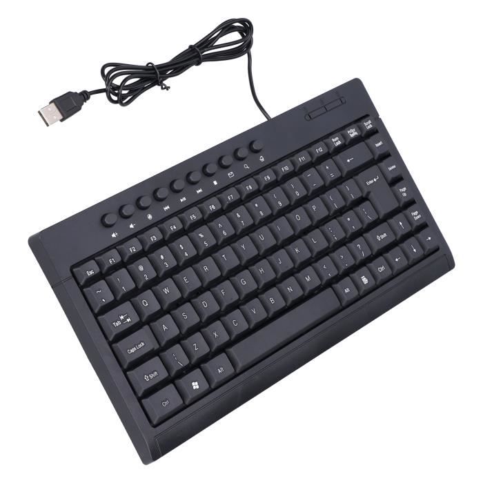 Petit Clavier Mini Clavier Filaire 87 Touches Usb, Accessoires Pour ...