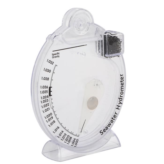 EBTOOLS Hydromètre d'eau salée de mer Hydromètre de Mer Test de Gravité ...