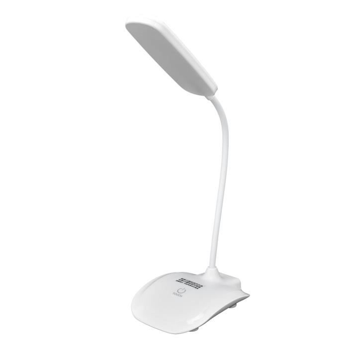 Lampe De Table LED Pliante Pour La Lecture De Nuit Avec Chargeur USB ...