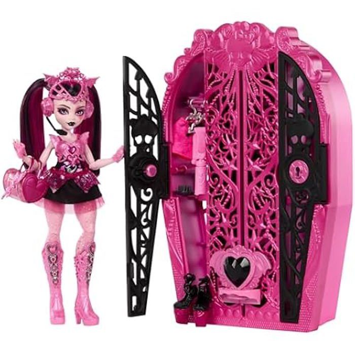 Coffret Monstrueux Secrets Draculaura - Monster High - Poupée, dressing ...