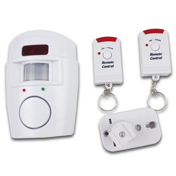 MOONAR® Télécommande sans fil détecteur de alarme infrarouge ...