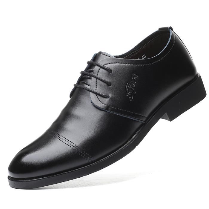 Chaussures de ville homme-Classique de la mode- Noir Noir - Cdiscount ...